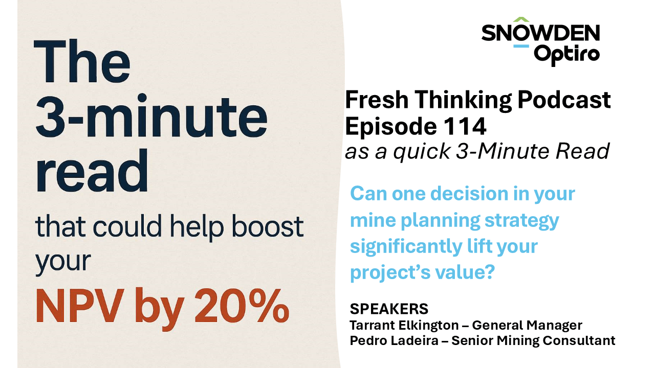 Fresh Thinking: The 3-Minute Read Episode 114